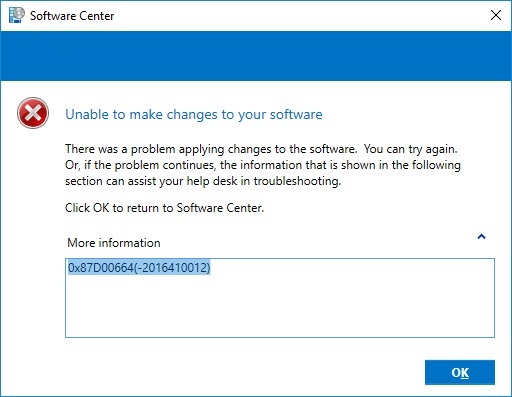 Notes from the Field: Windows Update Failed to Install from Software ...