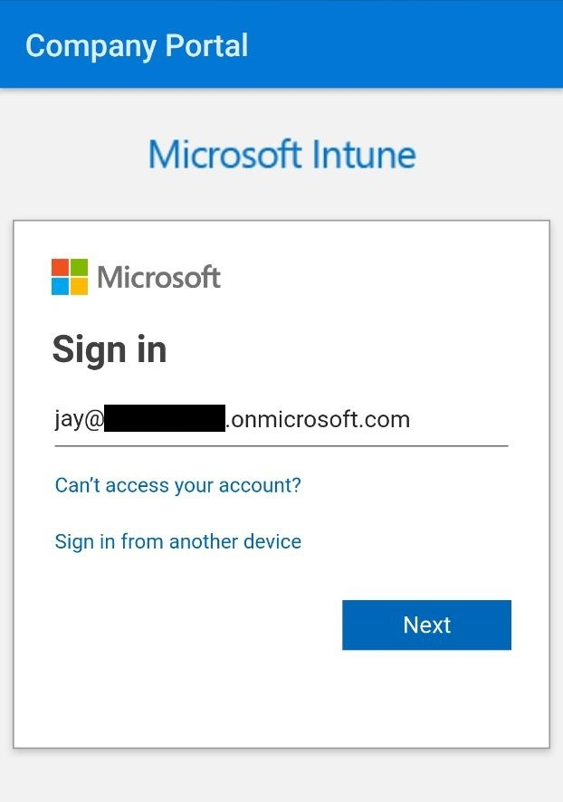 Microsoft Intune: Enrolling Android Device | LABDEMO