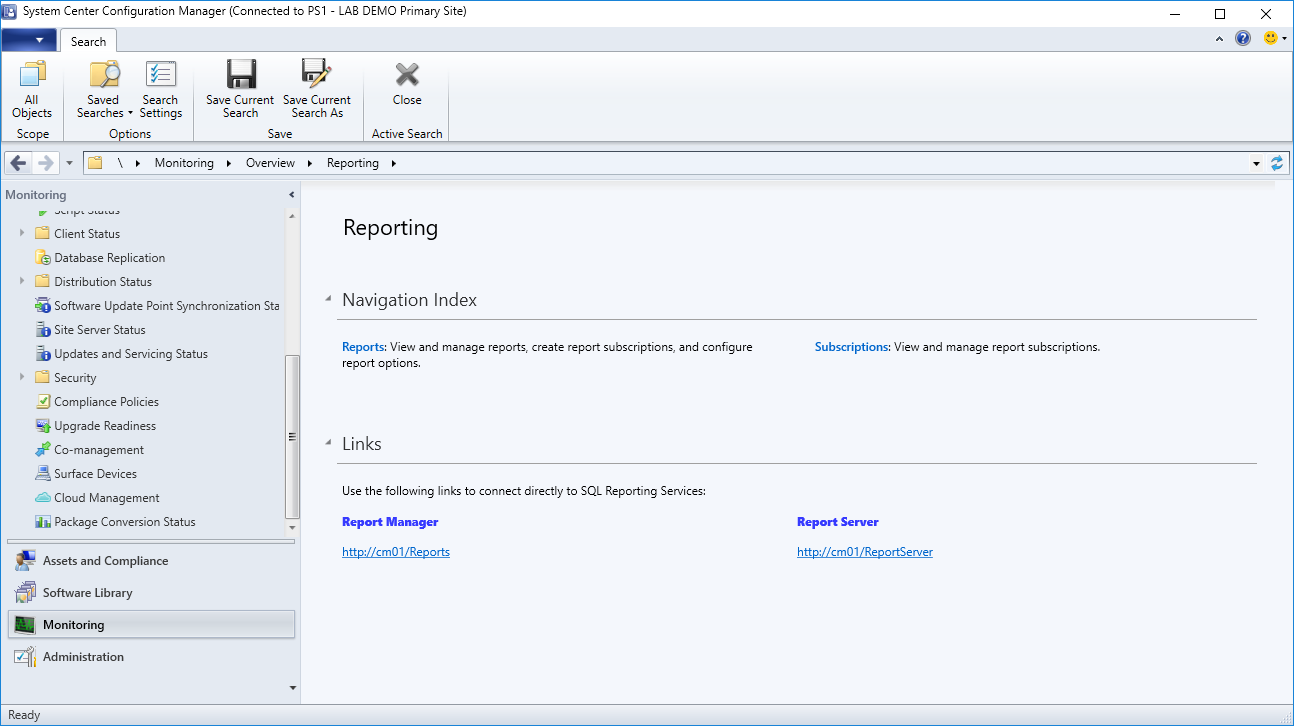 Installing SCCM Reporting Services Point | LABDEMO