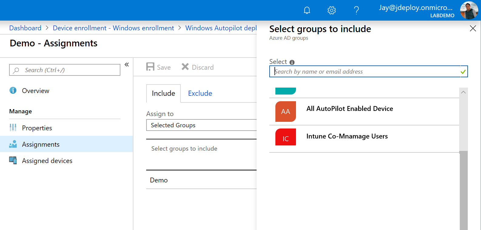 Windows Autopilot | LABDEMO