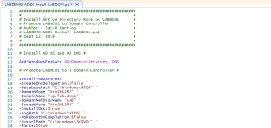 How to Promote Windows Server Core to a Domain Controller from the ...