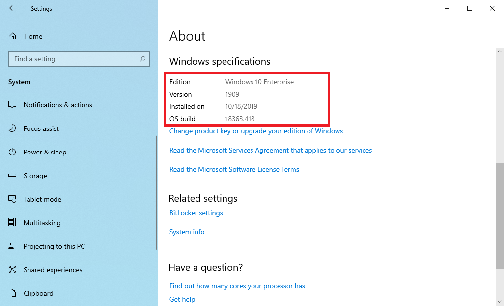 First Look: Windows 10 v1909 | LAB.DEMO